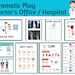 Doctor Printable Pretend Play, Clinic Hospital Dramatic Role Play ...