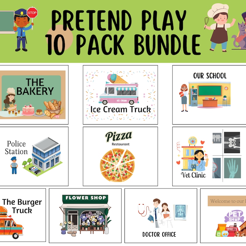 Pretend Play - Etsy