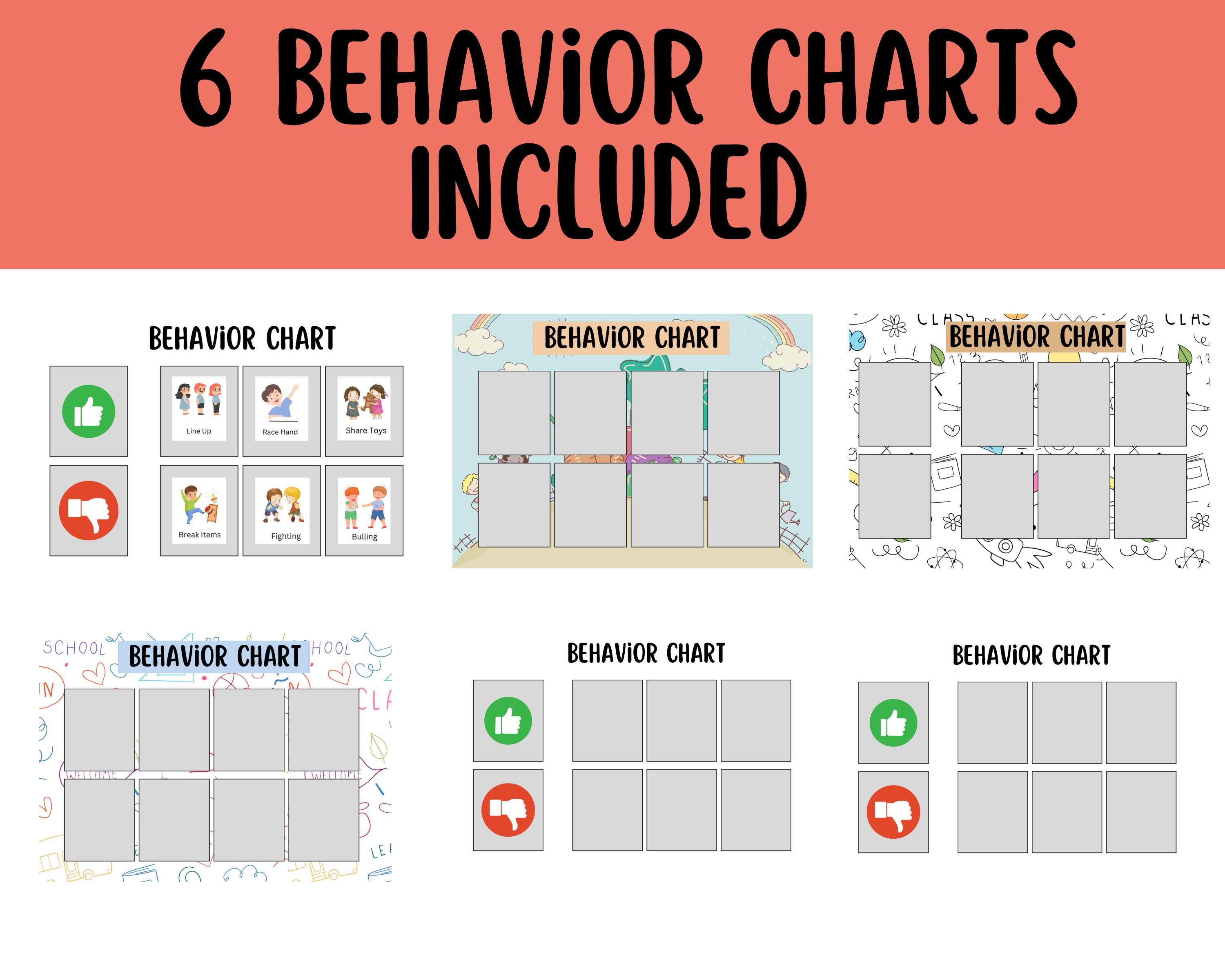 75 Behavior Pecs, Real Images + 6 Charts Included ,first Then Visual ...