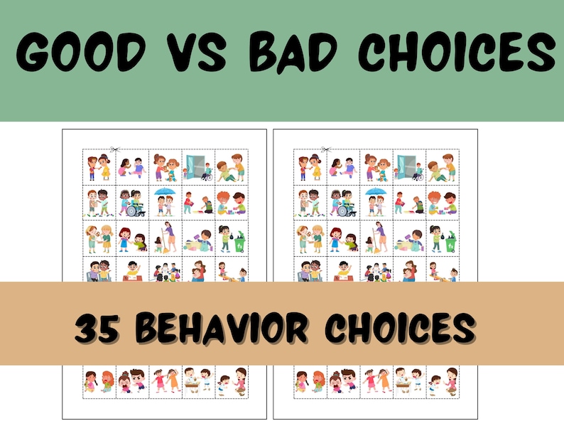 Good & Bad Behavior Sorting Activity | Teaching Material | Cut and ...