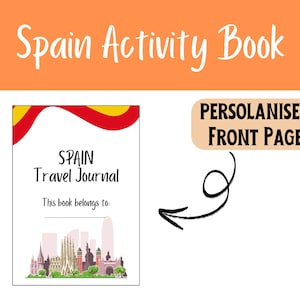 Spain Travel Activities, Kids Printable Worksheets for Barcelona ...
