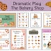 Bakery Shop Dramatic Play Kit ,preschool Sensory Play , Home Dramatic ...