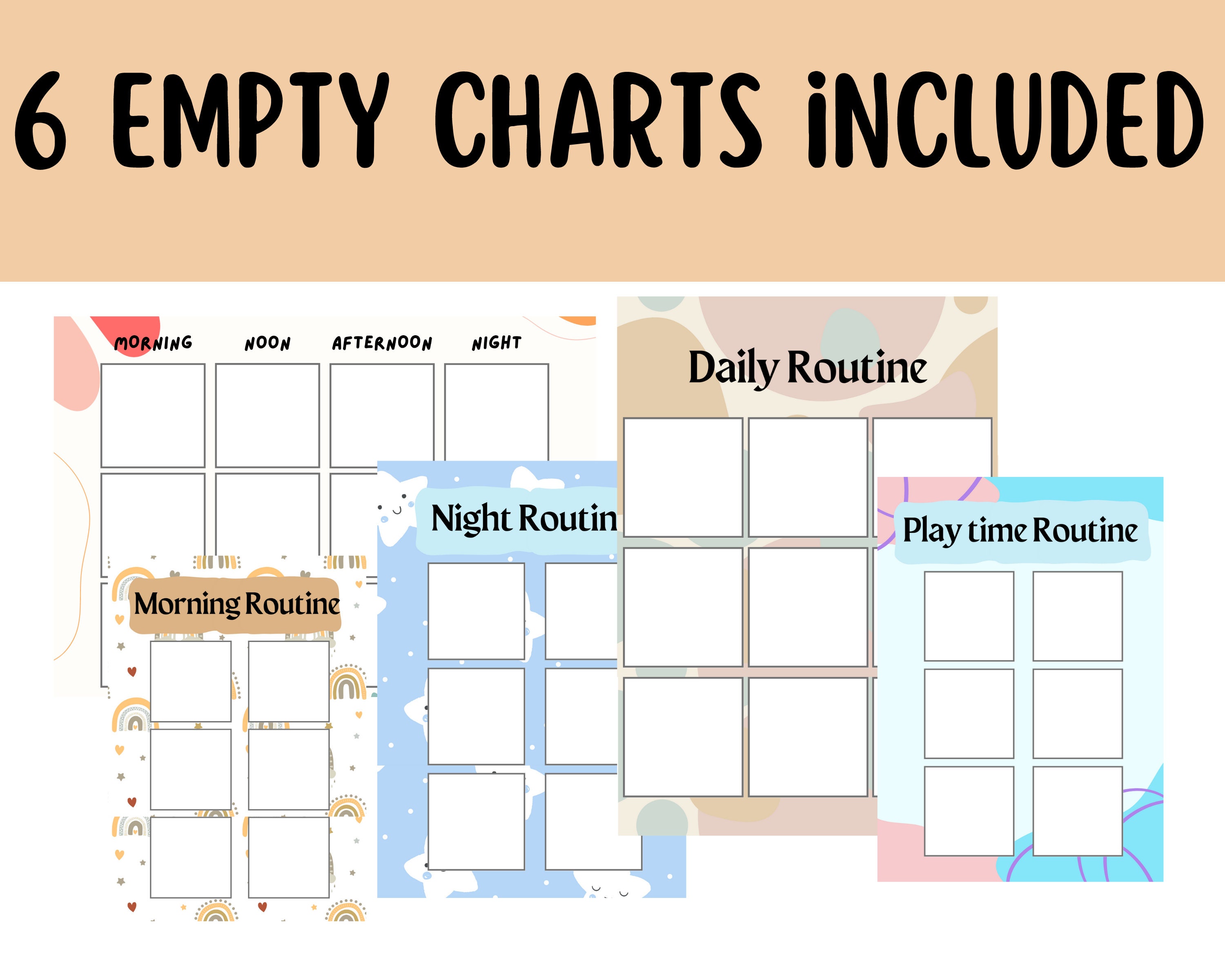 156 Daily Kids Routine Pecs + 6 Boards ,visual Aid Schedule, Behavior ...