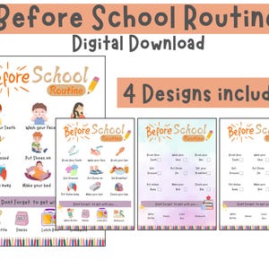 Before and After School Routine | Kids Room Decor | Back to School ...