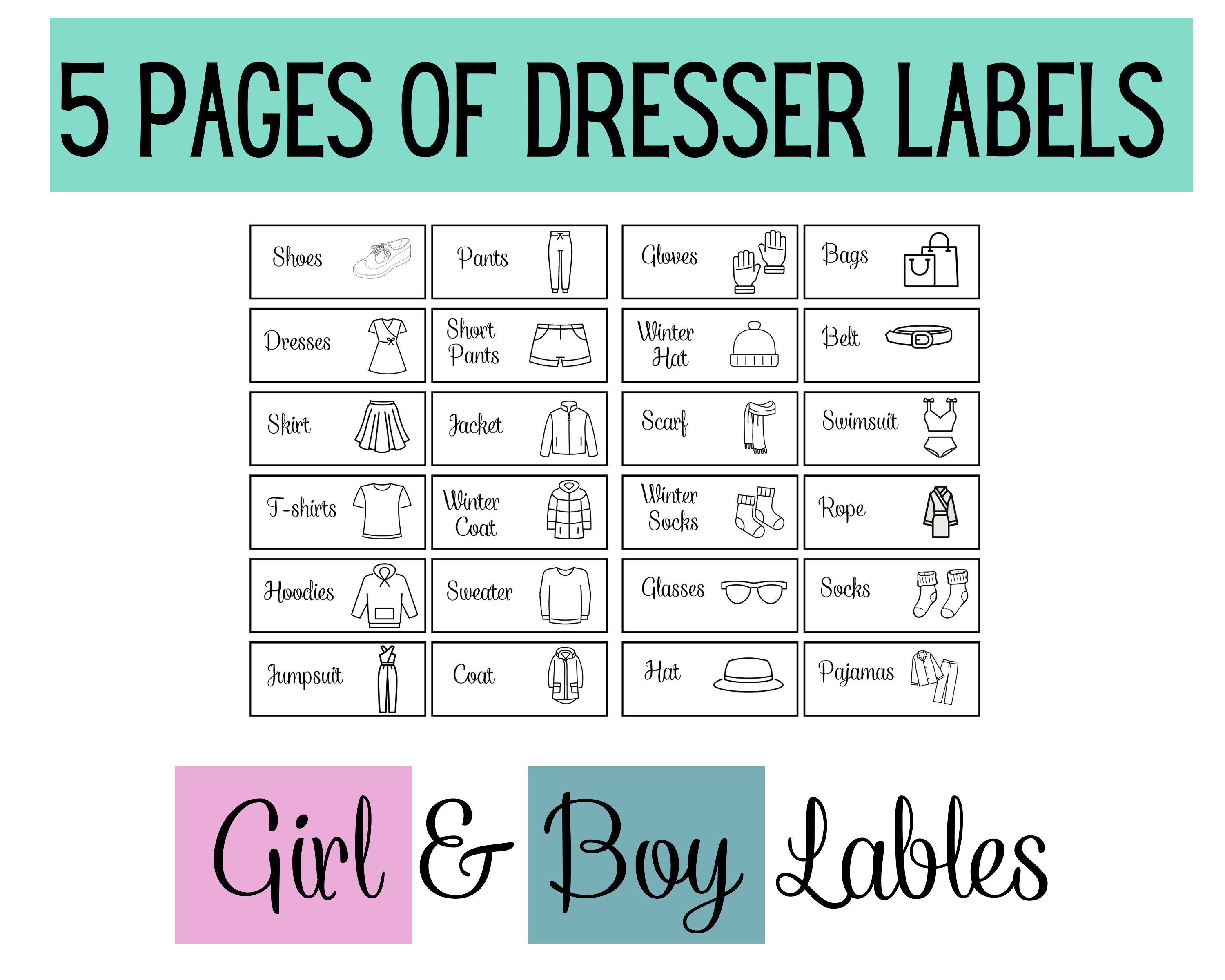 Mega Bundle: 88 Printable Toy Trofast Bin Storage Labels and - Etsy