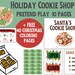 Gingerbread Bakery Pretend Play Center Printable | Santa’s Cookie Shop ...
