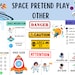 Space Station Pretend Play Printable, Space Dramatic Play, Kids Daycare ...