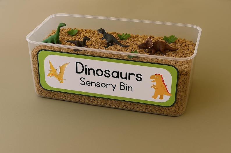 Sensory Bin Labels – 24 Printable Themes | Seasonal & Educational ...