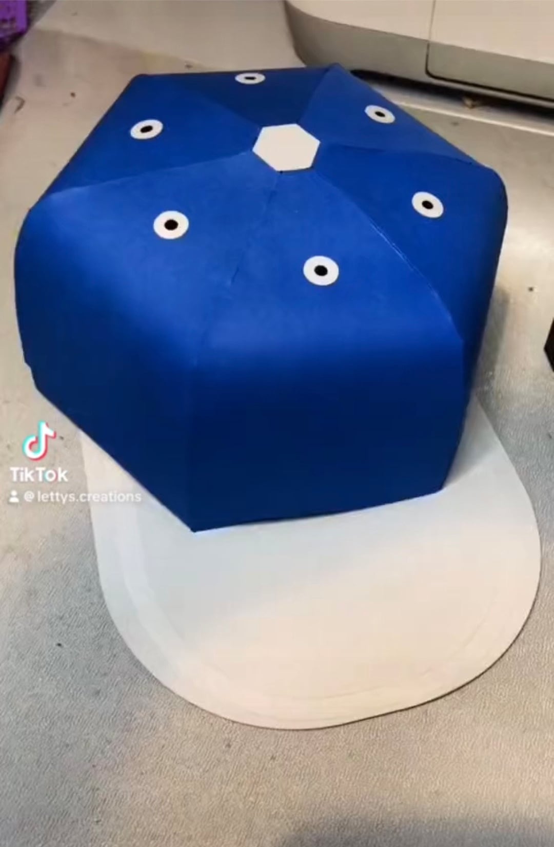 Customizable 3D Paper Sports Cap - Party Decoration, Birthday Gift - Etsy