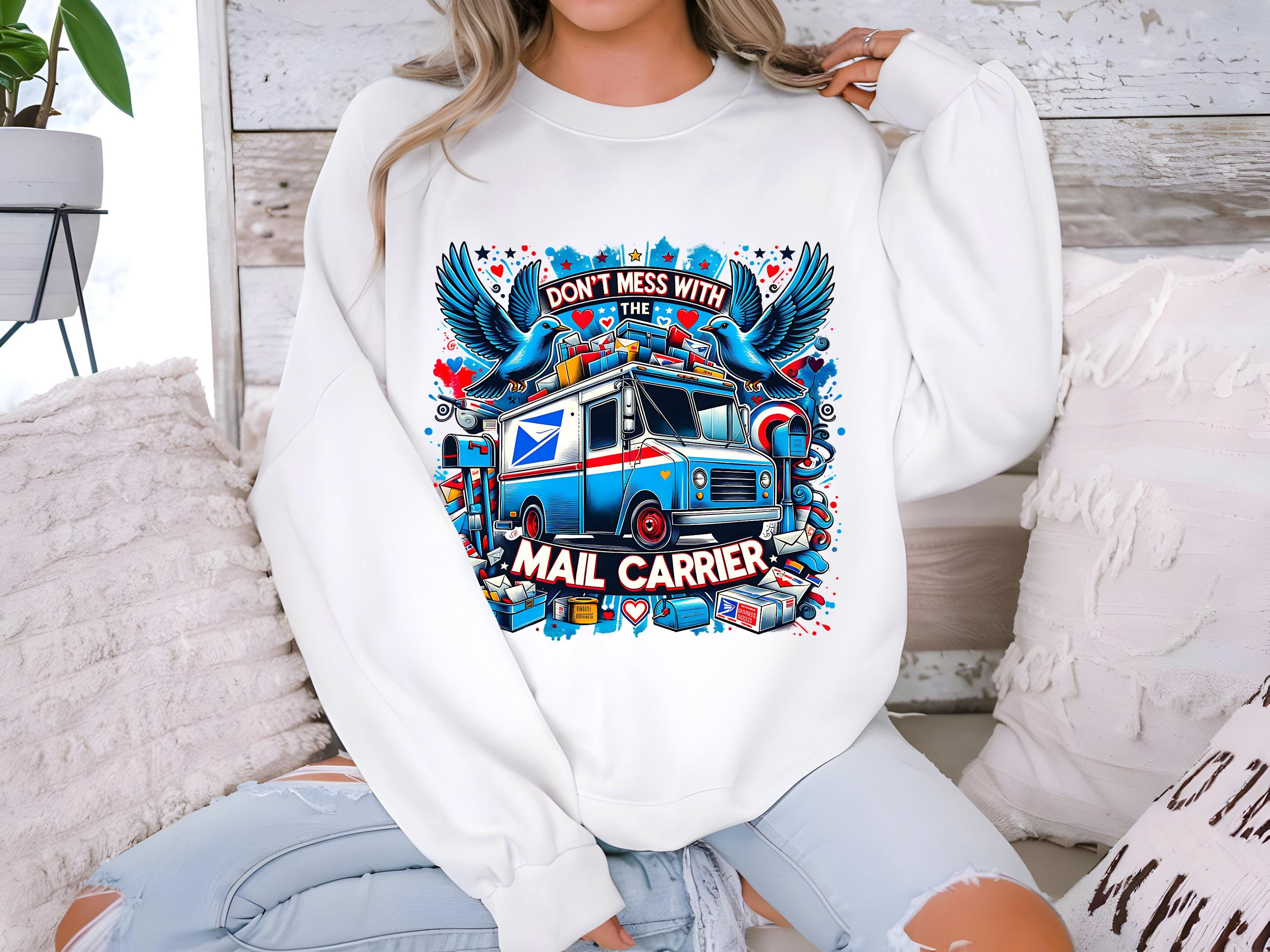 Don't Mess With the Mail Carrier PNG, Postal Worker Design (digital ...