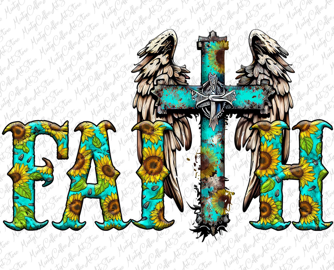 Faith Png Sublimation Designs Downloads Christian Png - Etsy