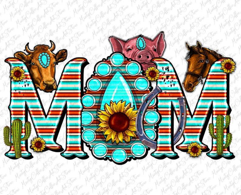 Mom Png Western Mom Png Mom Sublimation Mom Png - Etsy