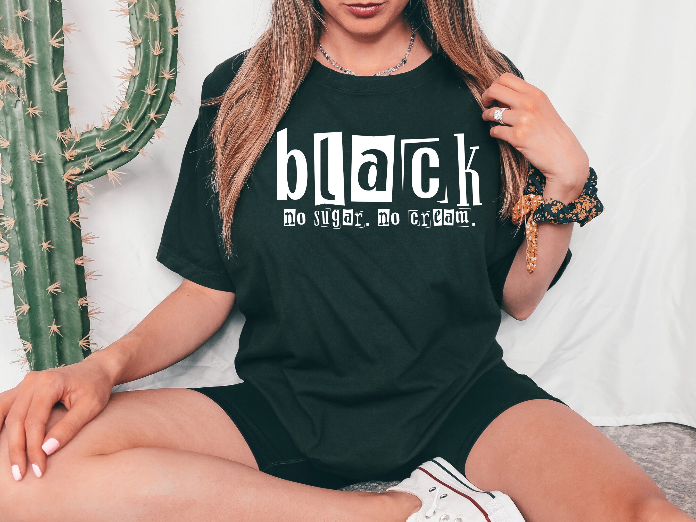 Black No Sugar No Cream Svg Afro Black Woman Svg Black - Etsy