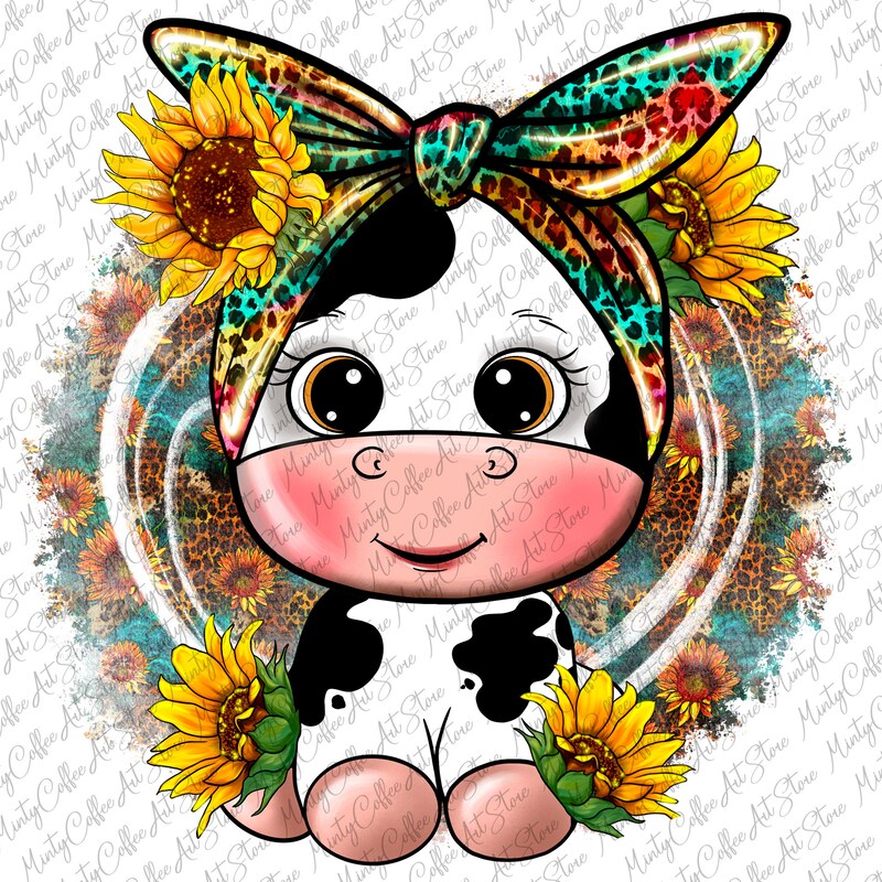 Sublimation Designs Cow - Etsy