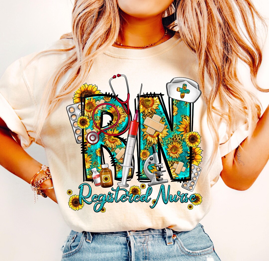 Registered Nurse Png, Nursing Png, Nurse Sublimation, Blessed Nurse Png ...