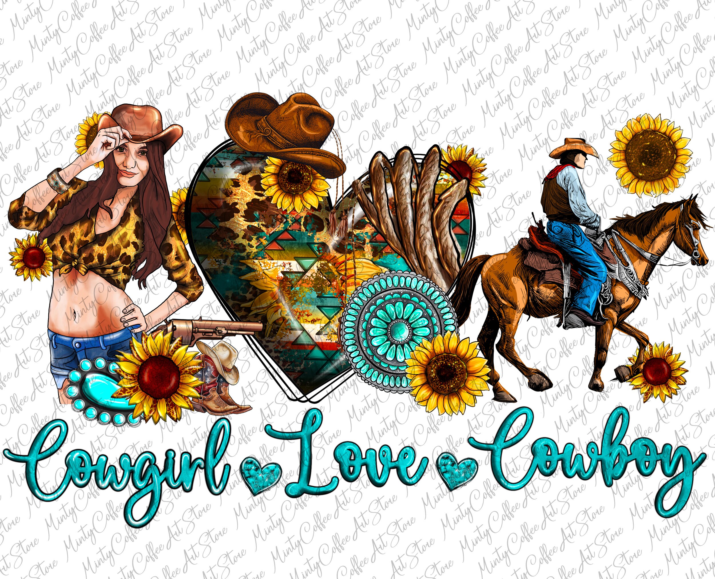 Peace Love Cowboy Png Peace Love Png Cowboy Png Rodeo Png - Etsy