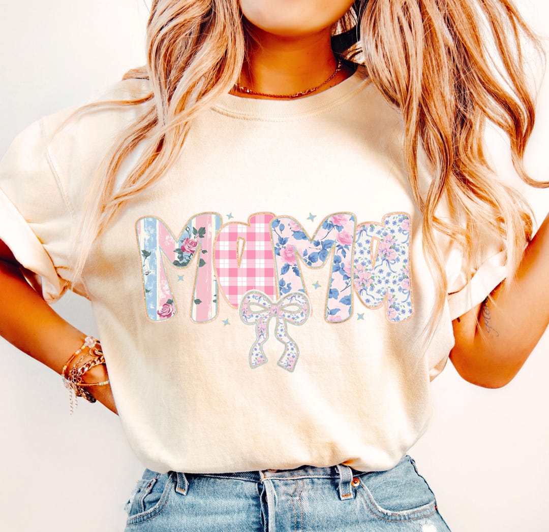 Preppy Mama PNG, God Made Me A Mama Png, Mama Flower Png, Mama Png ...
