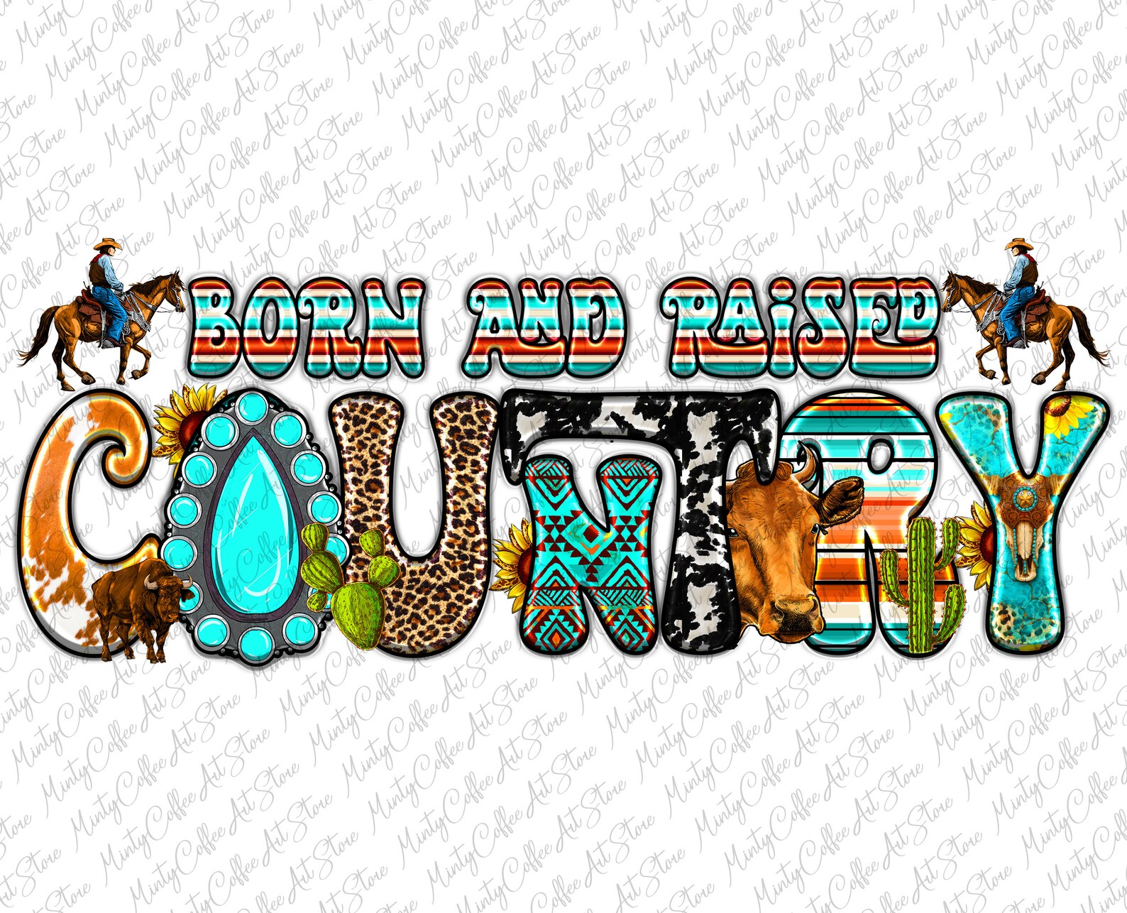 Born and Raised Country Png Western Png Country Sublimation - Etsy