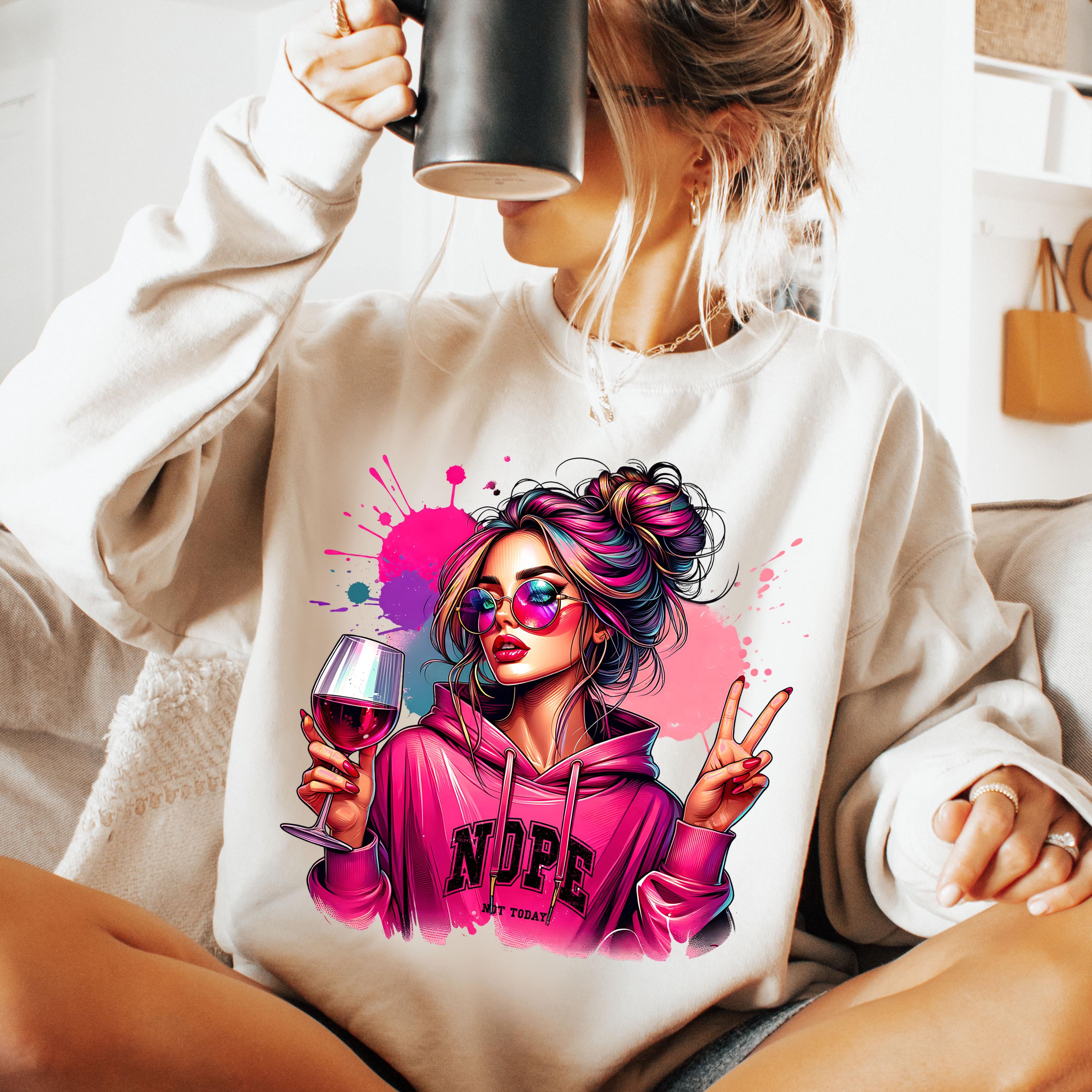 Nope Not Today PNG, Sarcastic Sublimation Design (digital Download) - Etsy