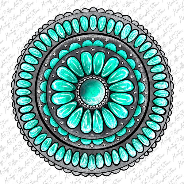Turquoise Clipart - Etsy