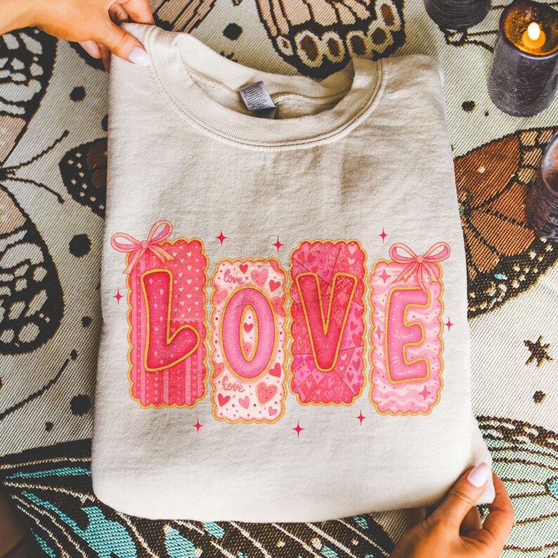 Love Valentine's Day PNG, Preppy Coquette Valentine PNG, Valentine Bow ...