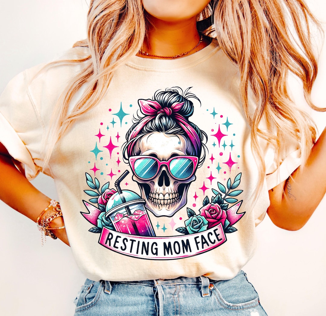 Resting Mom Face PNG, Funny Mom Png, Popular Sassy Mom Png, Funny ...