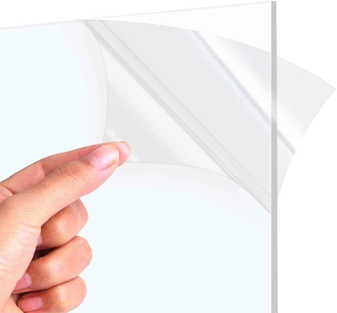 Transparent Perspex Acrylic Sheet Premium Cut to Size Window Safety ...
