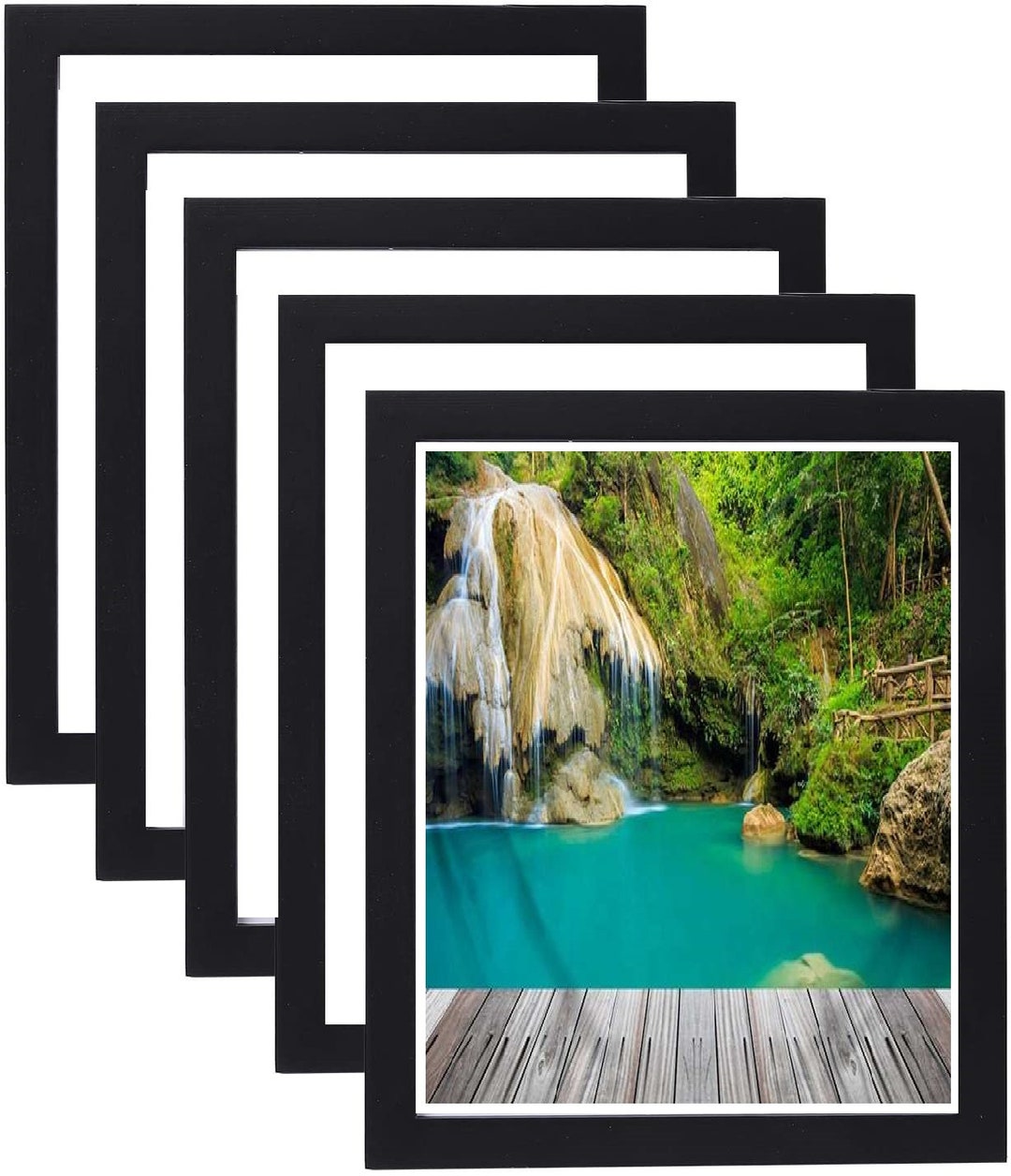 Panoramic Photo Frame Poster Picture Frames Real Wood Acrylic Glass ...