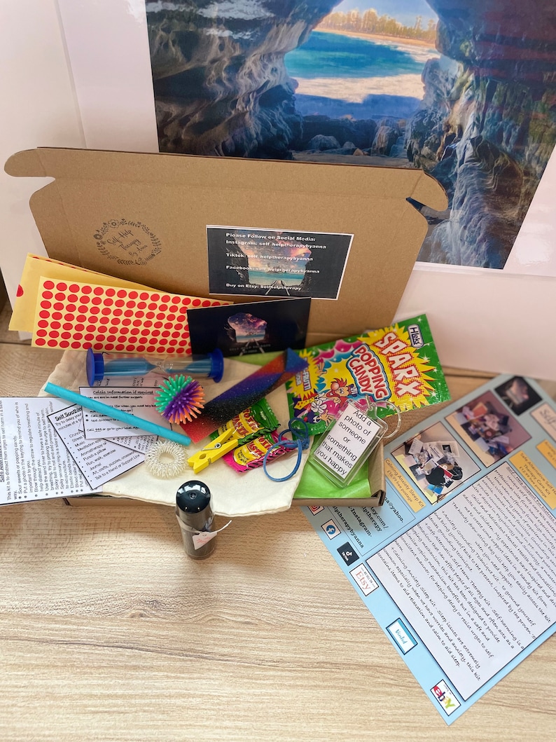 Large Self Help Self Harm Recovery Blood Roller, High Anxiety and ...