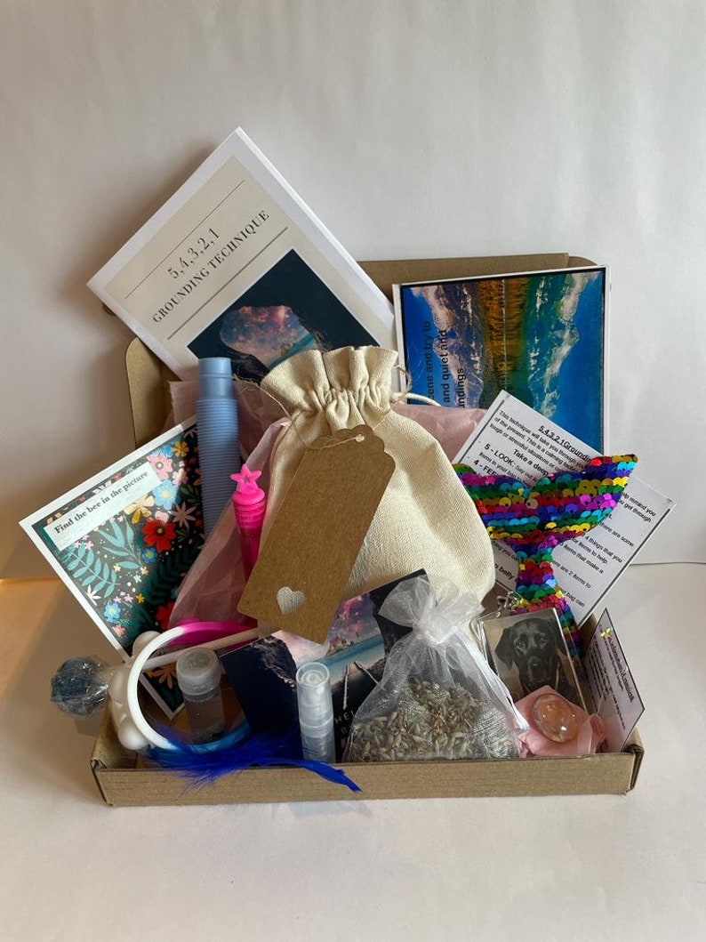 Anxiety Grounding Techinque Kit - Etsy