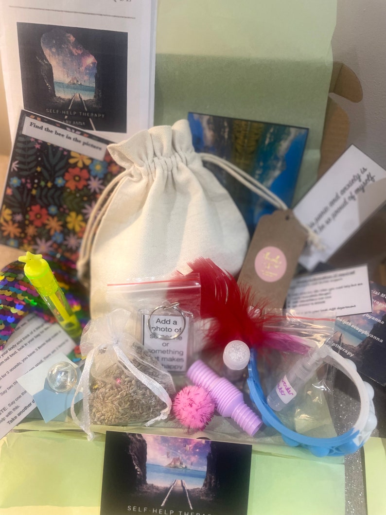 Anxiety Grounding Techinque Kit - Etsy