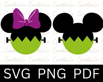 Minnie Zombie Svg - Etsy