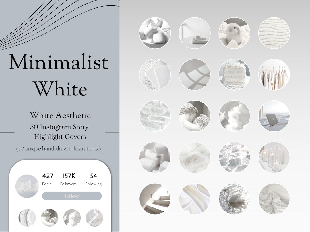 Instagram Highlight Covers for Instagram Minimalist Covers for IG ...