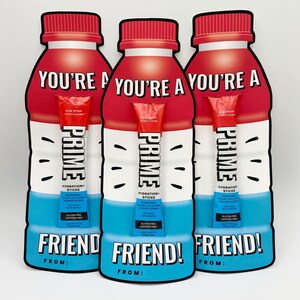 Prime Valentine Cards, Boys Valentines, Hydration Drink Bottle, Prime ...