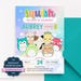 Squishmallow Birthday Invitation, Girls Squish Party Invite ...