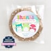 Editable Squishmallow Birthday Thank You Tag, Girl Squishmallow Favor ...