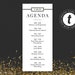 Editable Program Template, Corporate Event Agenda, Itinerary ...