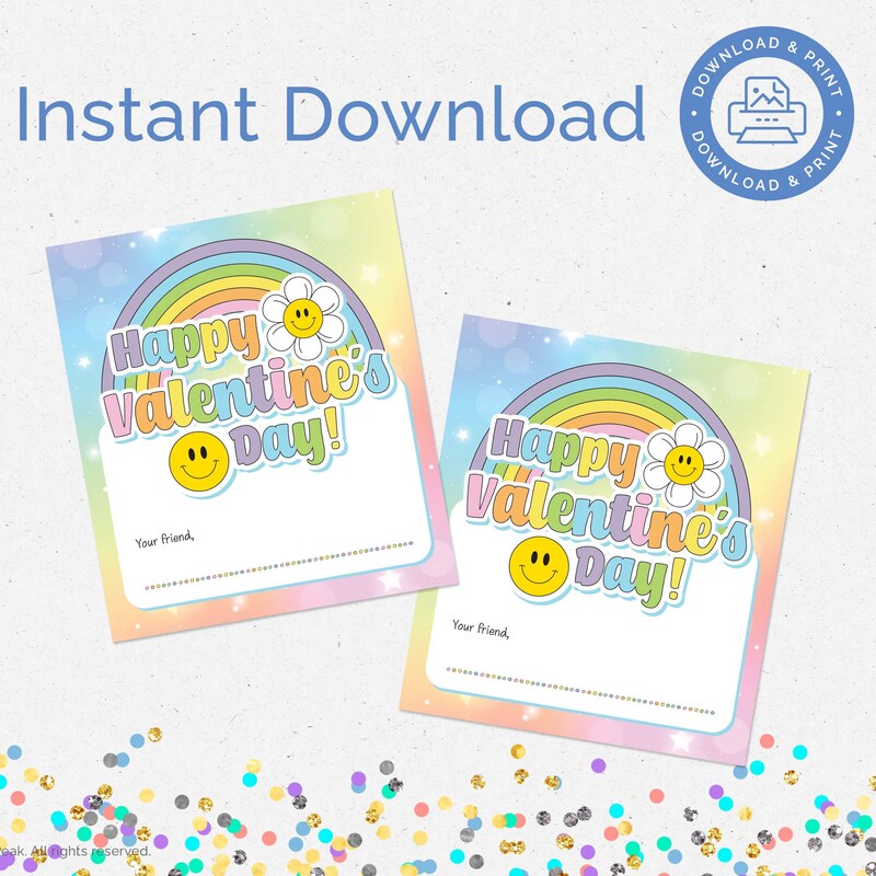 Rainbow Flower With Smiley Face - Etsy