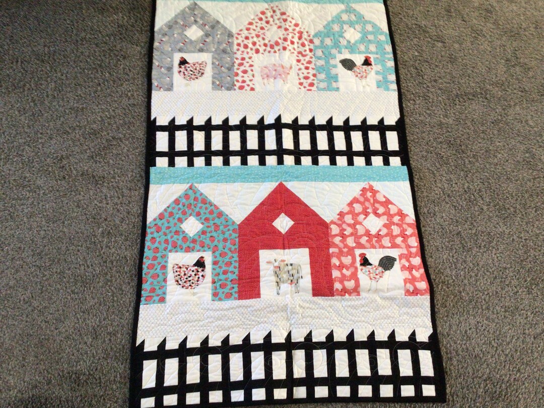 Farm Animals Quilt - Etsy