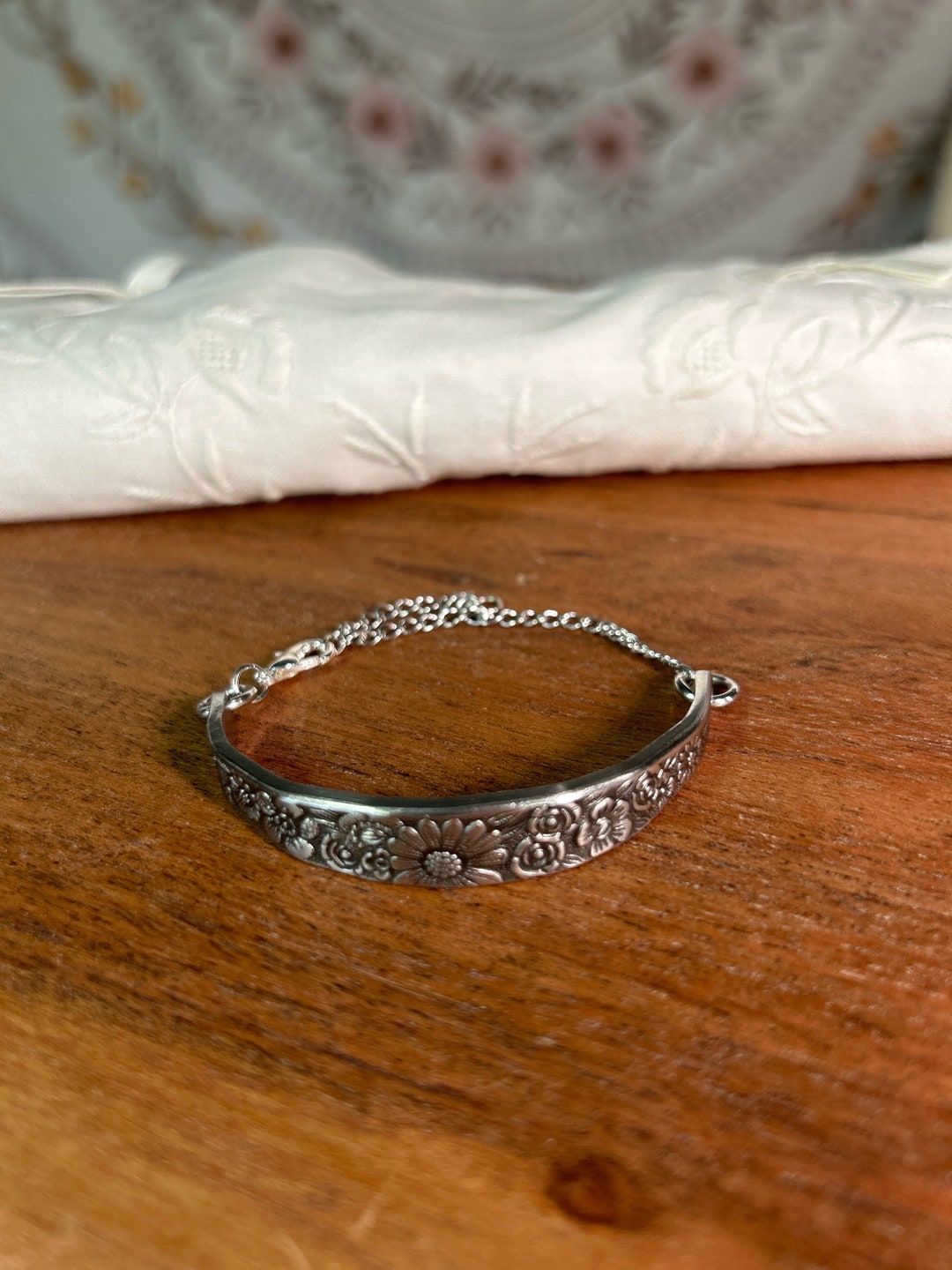 Interpur Flower Spoon Bracelet: Repurposed Flatware Jewelry - Etsy