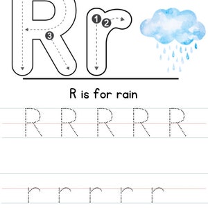 Alphabet Workbook - Letter Tracing & Matching, Preschool, Kindergarten ...