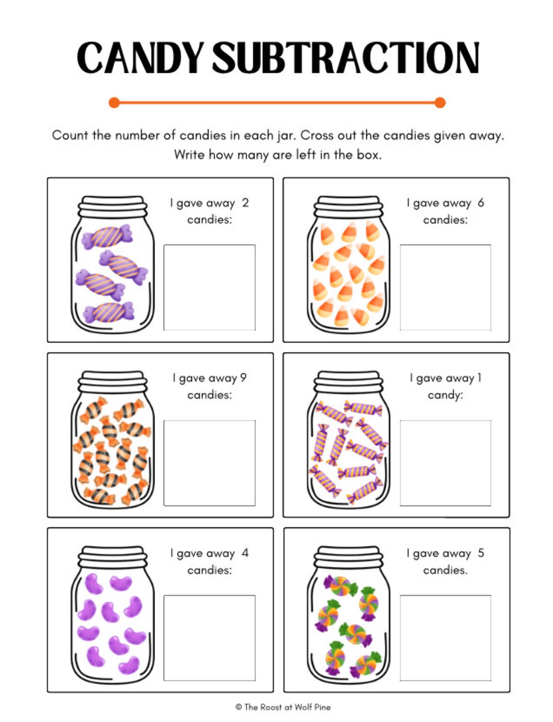 Kindergarten & First Grade Halloween Worksheets, Halloween, Workbook ...