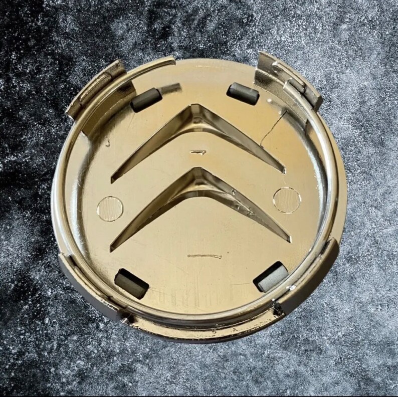 Citroen White Alloy Wheel Centre X1 Hub Cap C1 C3 C4 DS3 60mm 9406H6 ...