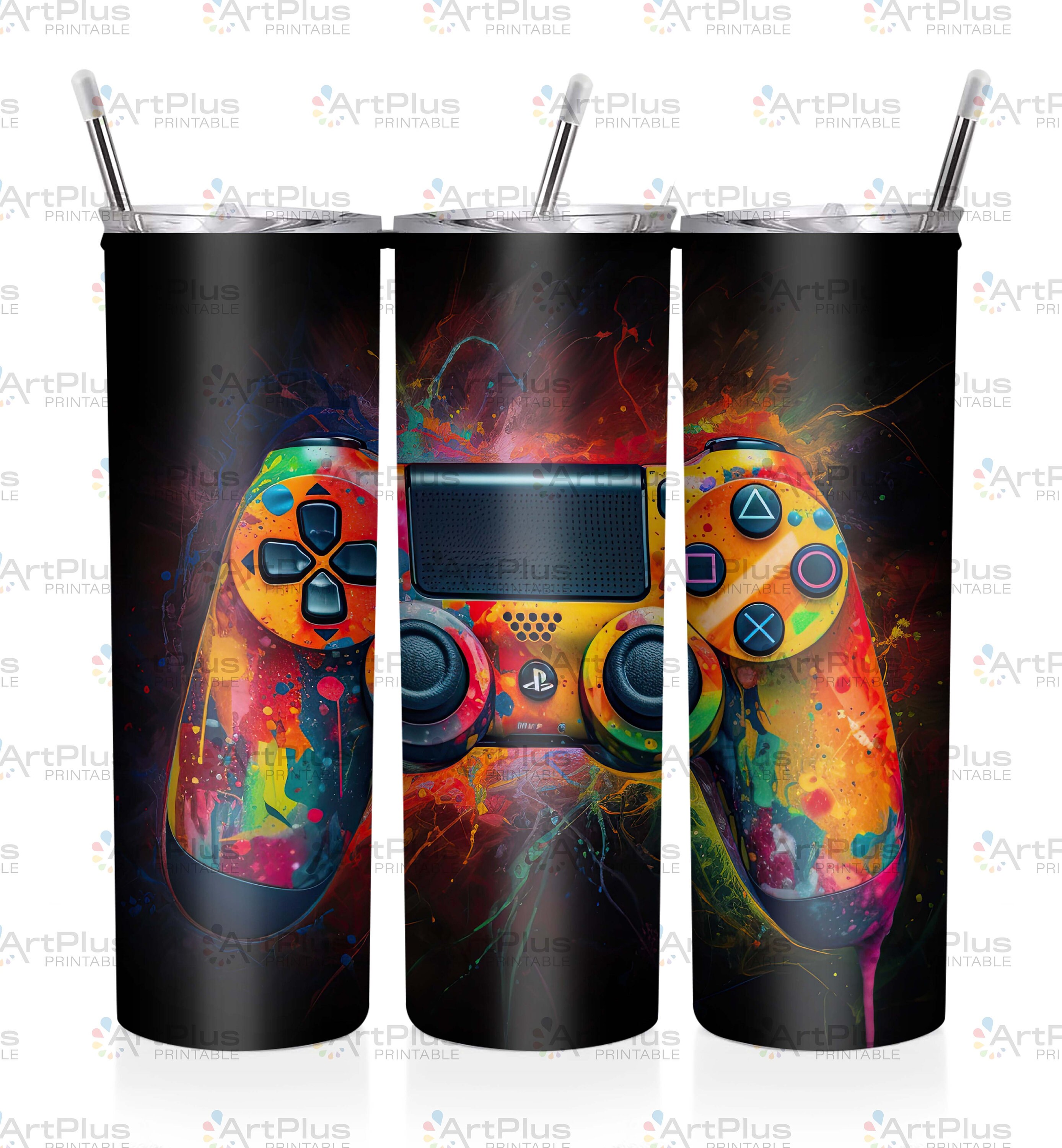Gamer Tumbler Wrap for Your Gaming Experience With Stunning Game ...