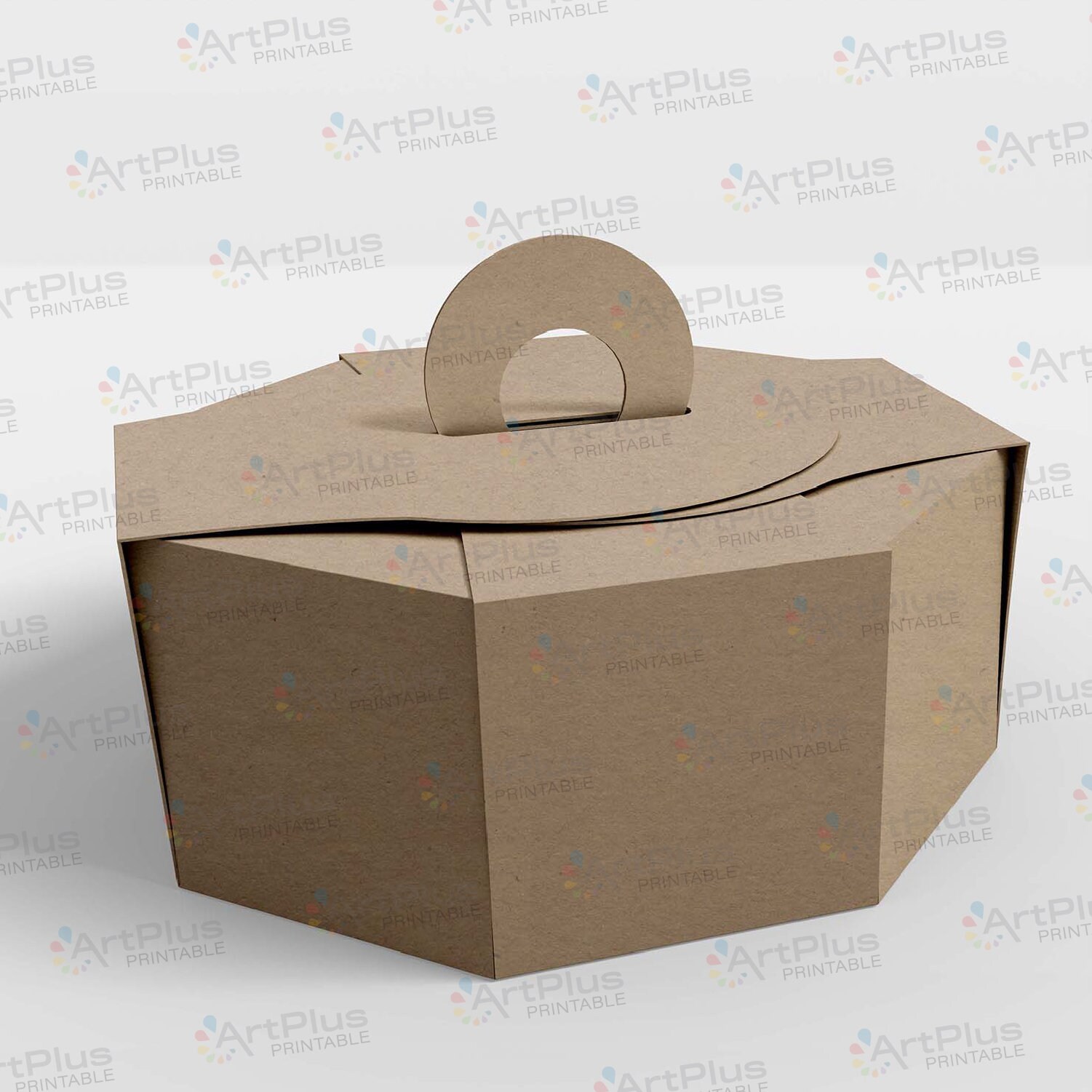 Party Box Template Gable Box SVG Party Favor Box Gift Box - Etsy