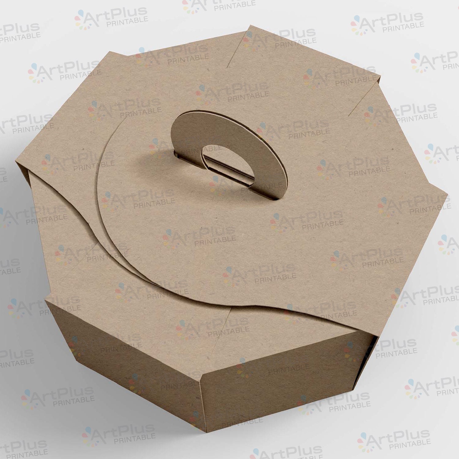 Party Box Template Gable Box SVG Party Favor Box Gift Box - Etsy