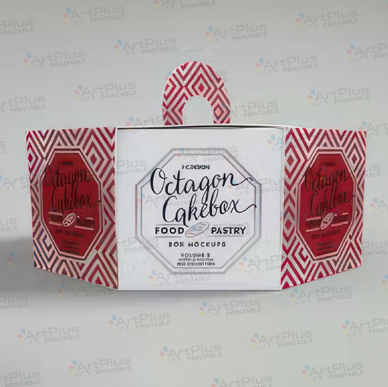 Party Box Template Gable Box SVG Party Favor Box Gift Box - Etsy
