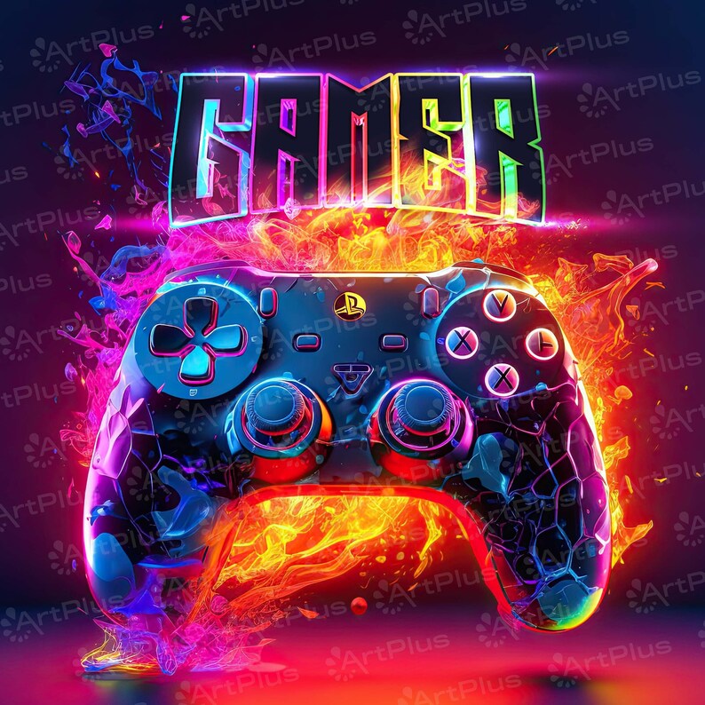 Get Creative With Our Game Controller Templates and Gamer - Etsy