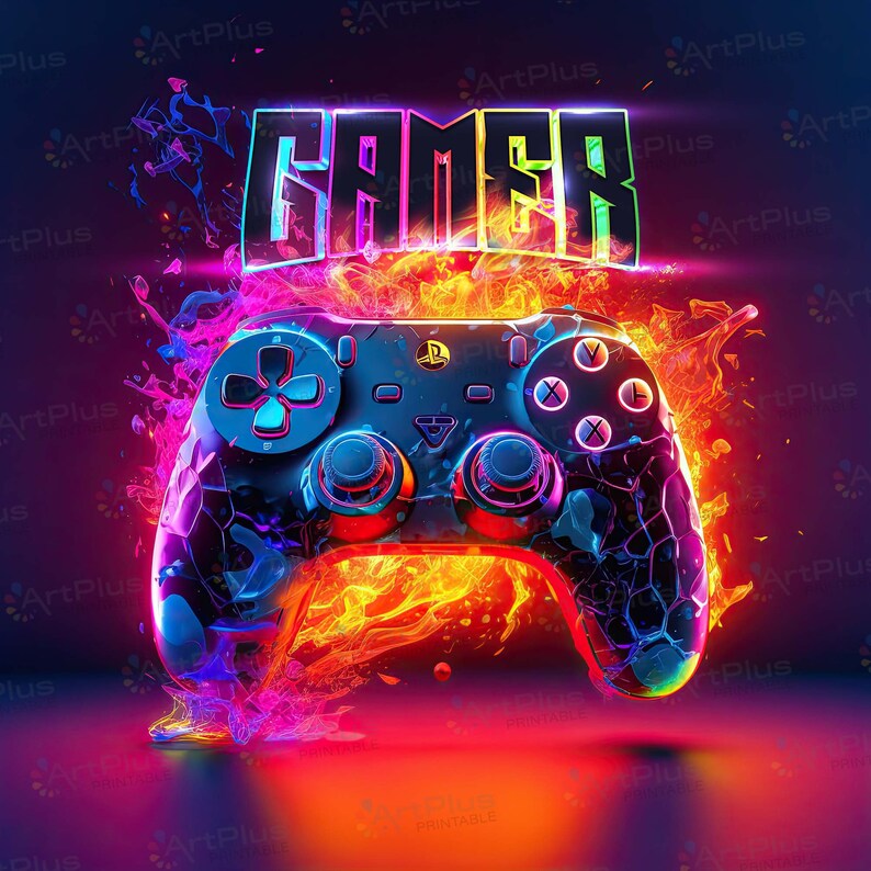 Get Creative With Our Game Controller Templates and Gamer Tumbler Wraps ...