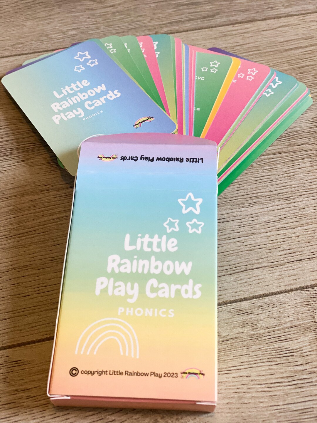 Phonics Activity Cards - Little Rainbow Play Phonics Activity Cards ...